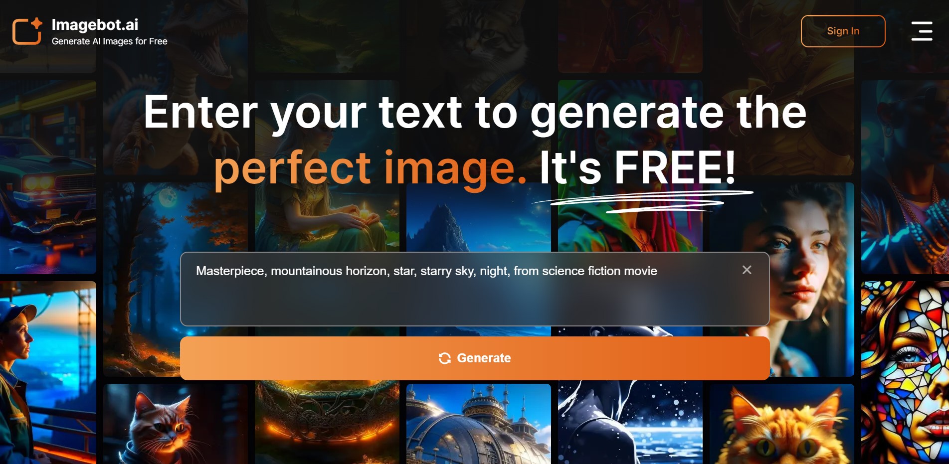 Free AI Image Generator | Transform Any Text to Image